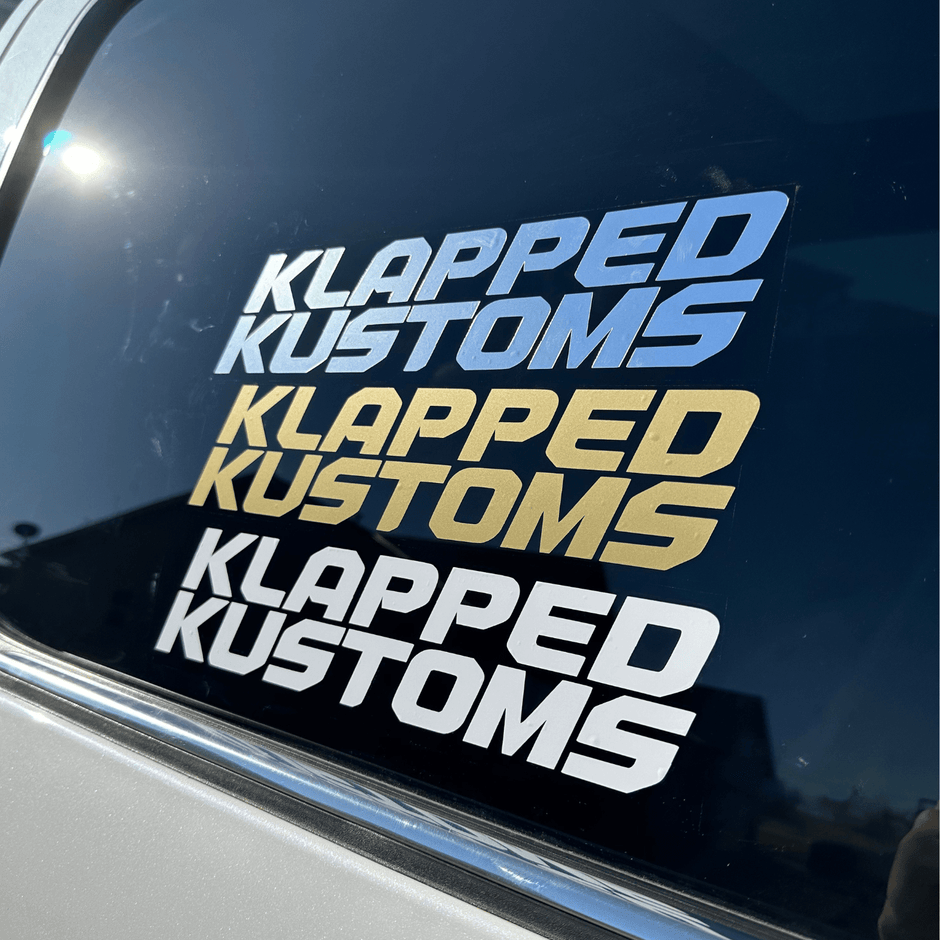 Decals – Klapped Kustoms